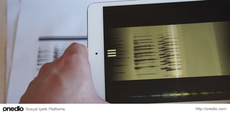 Ses Dalgalarını Müziğe Çeviren Uygulama: Phone Paper - onedio.com