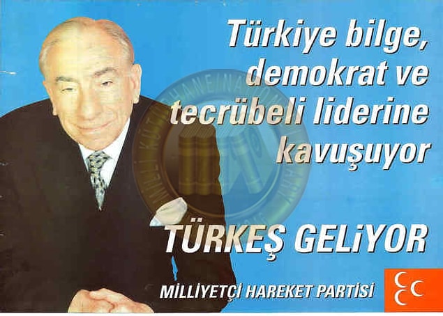 Milli Kütüphane Başkanlığı Arşivinden Türk Siyasetine Ait 50 Afiş