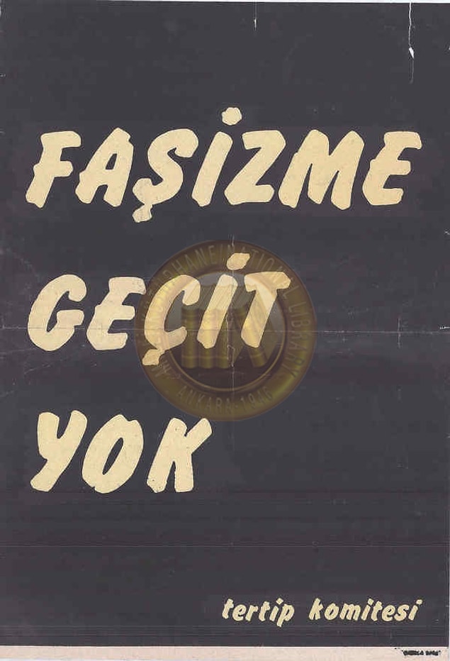 Milli Kütüphane Başkanlığı Arşivinden Türk Siyasetine Ait 50 Afiş