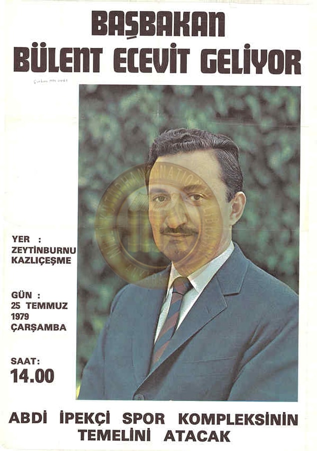 Milli Kütüphane Başkanlığı Arşivinden Türk Siyasetine Ait 50 Afiş