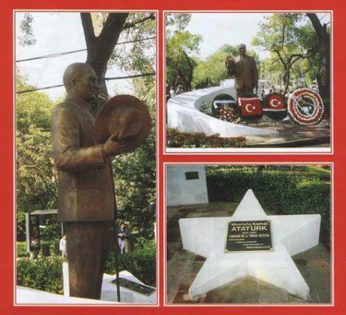 Gurur! Ulu Önder Mustafa Kemal Atatürk'ün, Dünyanın Çeşitli Ülkelerinde ...