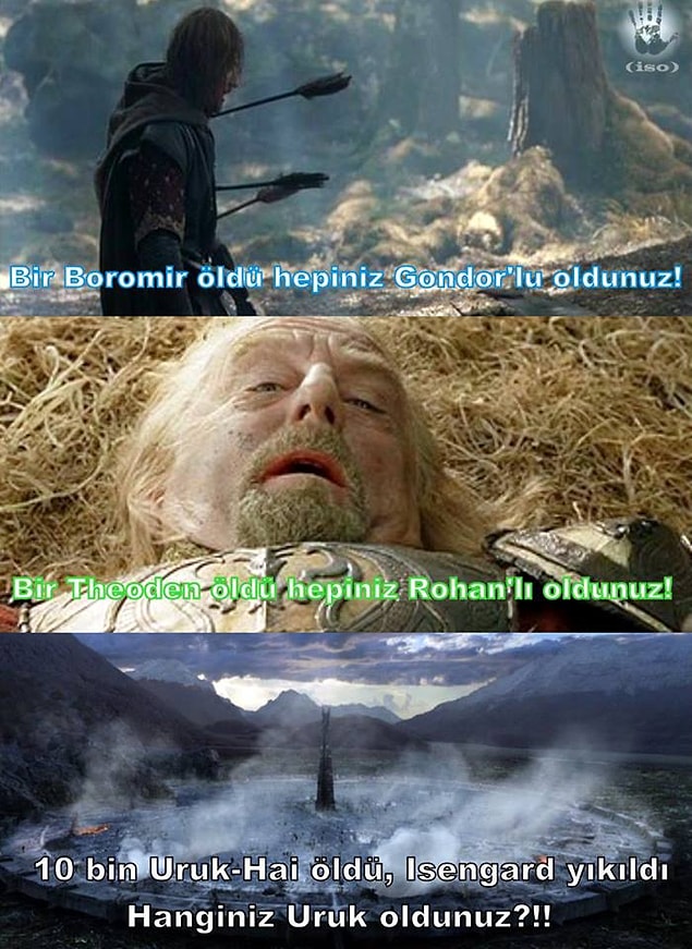 Orta Dünya Severlerinin Kahkahalarına Hükmedecek 30 Komik Caps