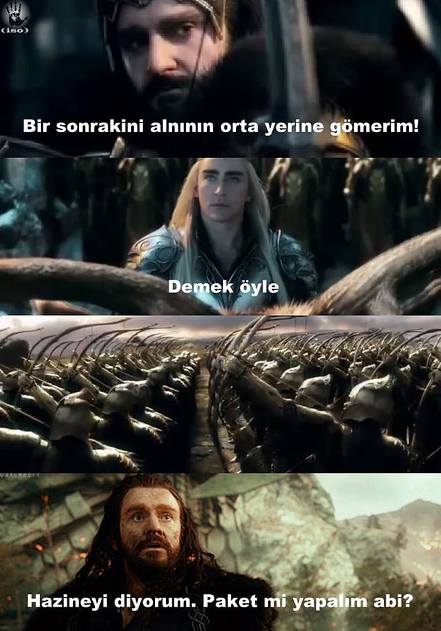 Orta Dünya Severlerinin Kahkahalarına Hükmedecek 30 Komik Caps