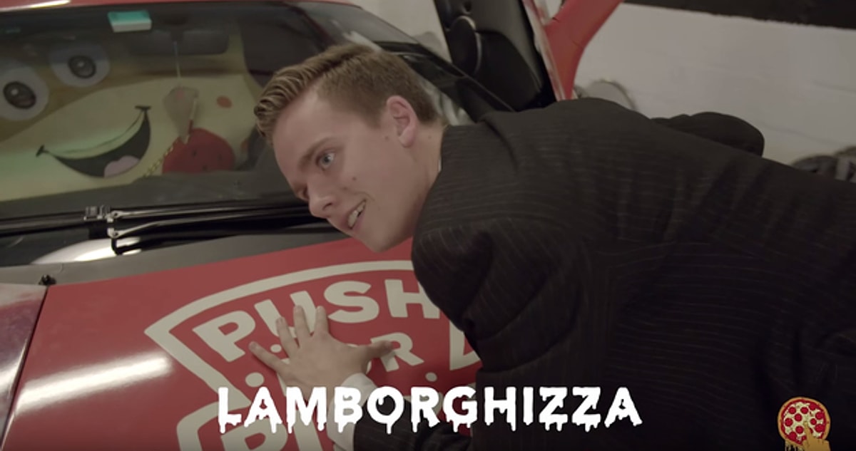 Neden Pizza Görünümlü Bir Lamborghini Olmasın Dediler ve Karşınızda ...