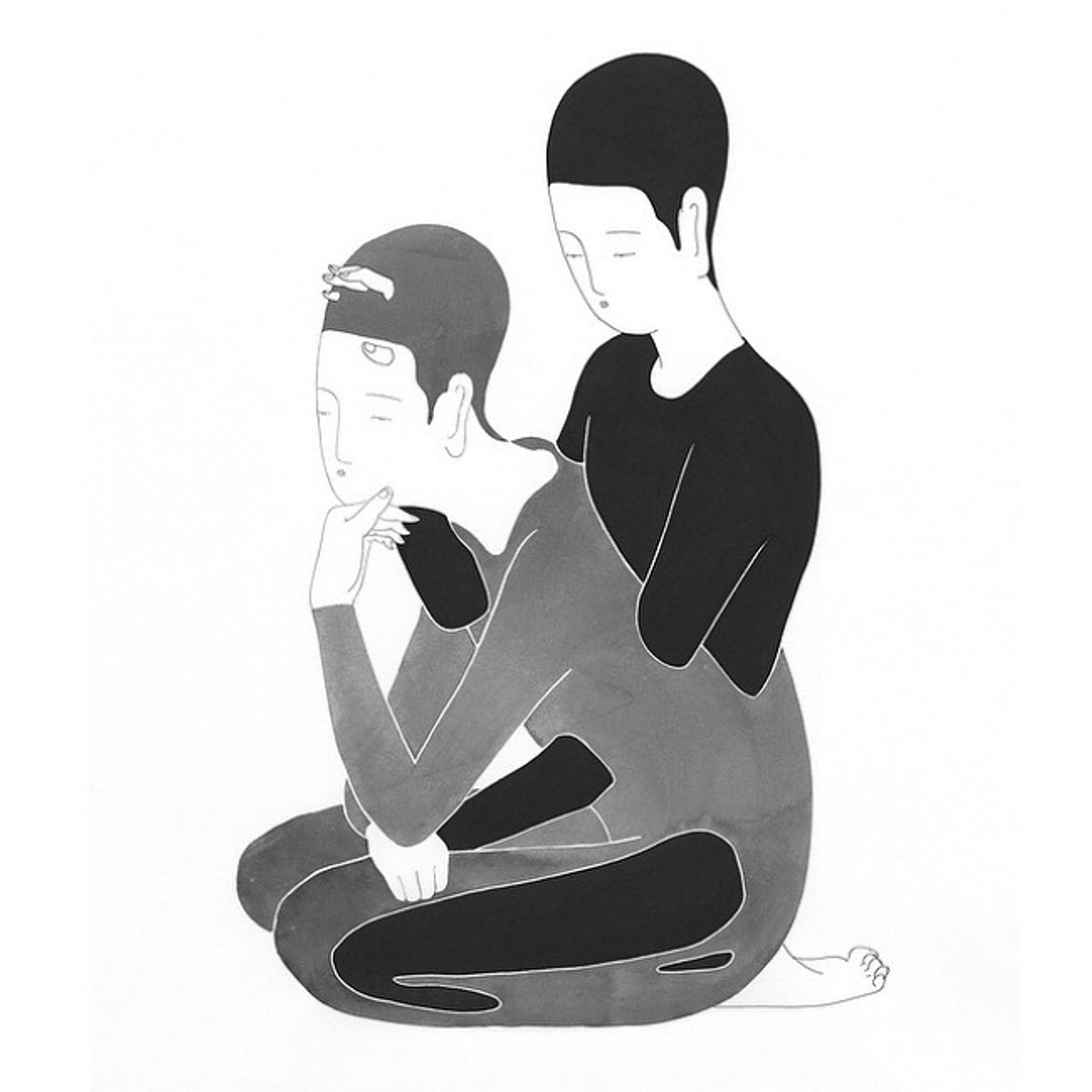 Daehyun Kim Hissettiklerini Kalemine Yansıtıyor: 15 Duygu Yüklü İllüstrasyon - Onedio