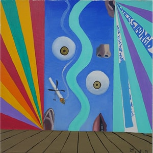 17 Self Portraits Of The Schizophrenic Artist Bryan Charnley! - Onedio