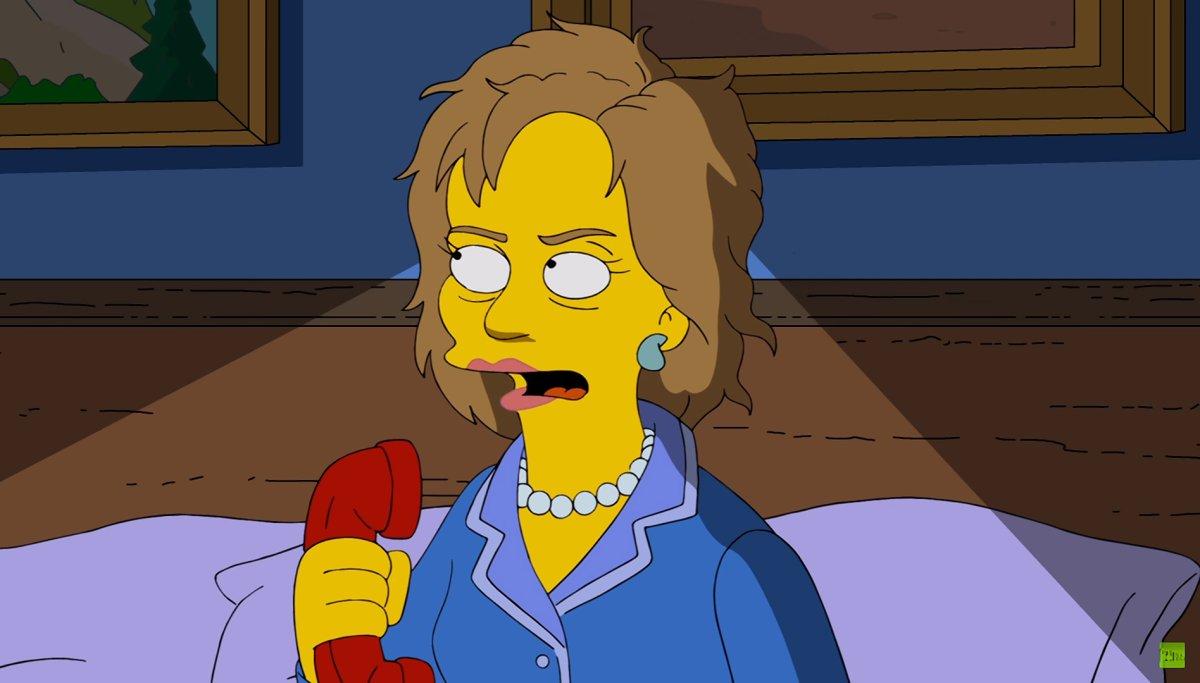Simpsonlar Hillary Clinton'a Oy Vereceklerini Açıkladılar! - Onedio
