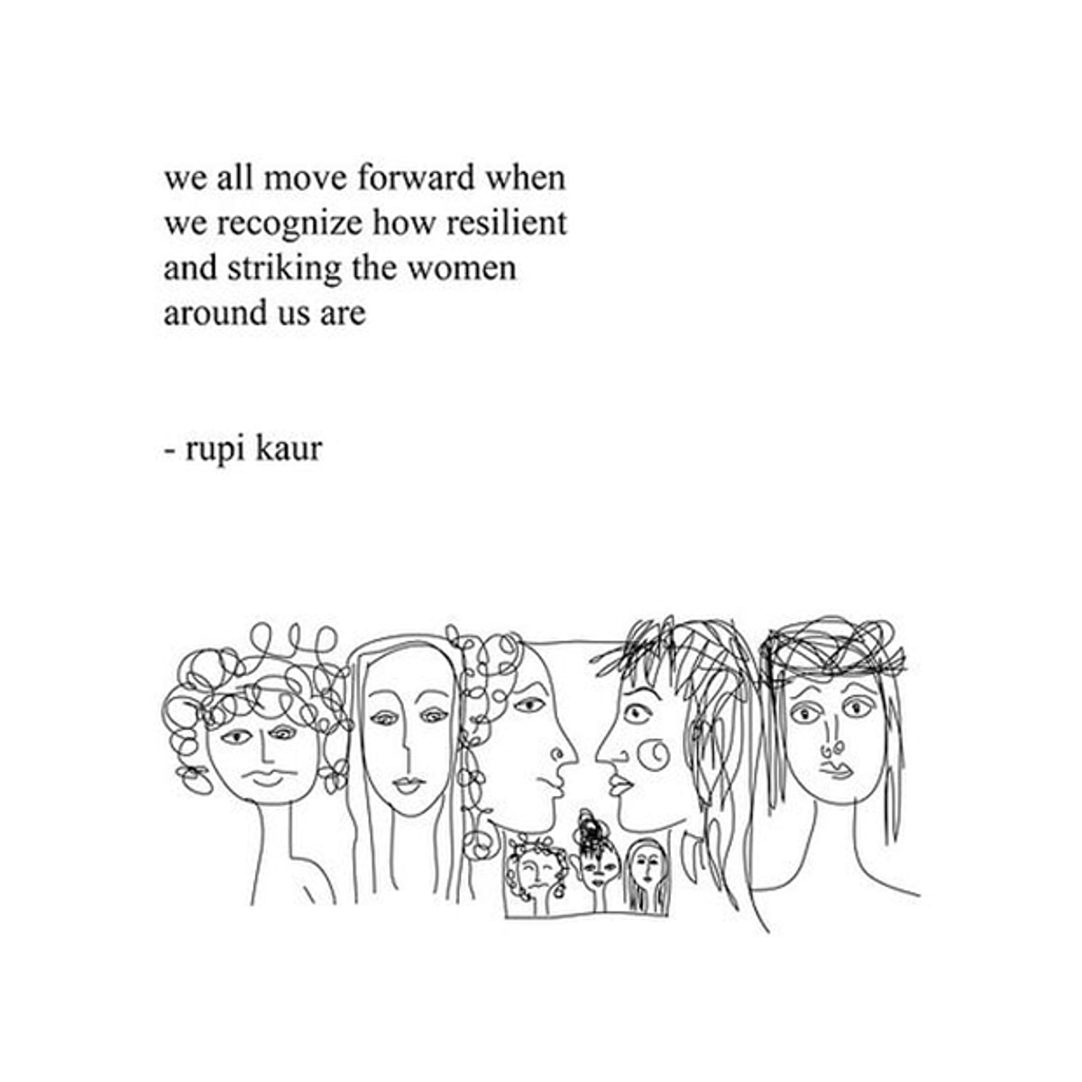24 Empowering Short Poems From Feminist Poet Rupi Kaur - Onedio