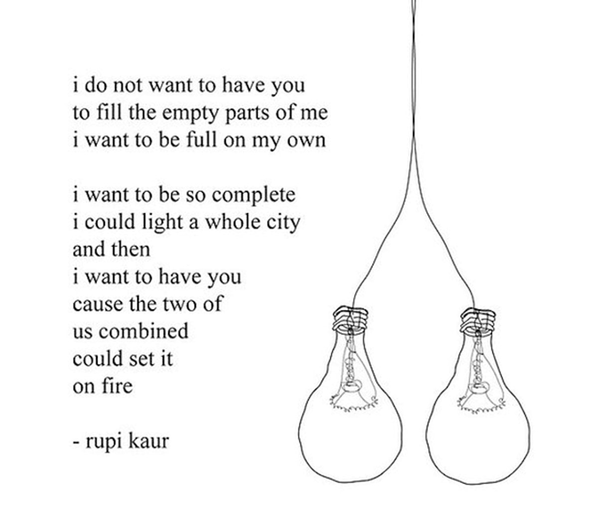24 Empowering Short Poems From Feminist Poet Rupi Kaur - Onedio