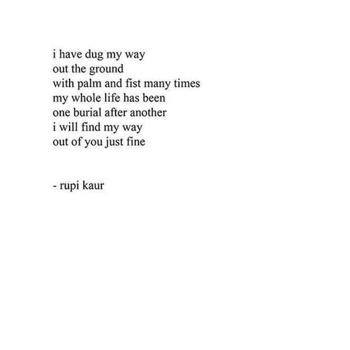 24 Empowering Short Poems From Feminist Poet Rupi Kaur - Onedio