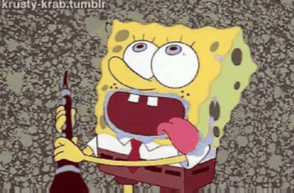 Spongebob Chapped Lips Lady Gif | Lipstutorial.org
