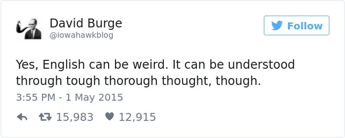 16 Hilarious Sentences Showing Why The English Language Is The Worst ...