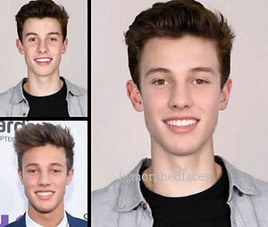 22 Hybrid Celebrities Who Still Look Great After A Face Morph! - Onedio