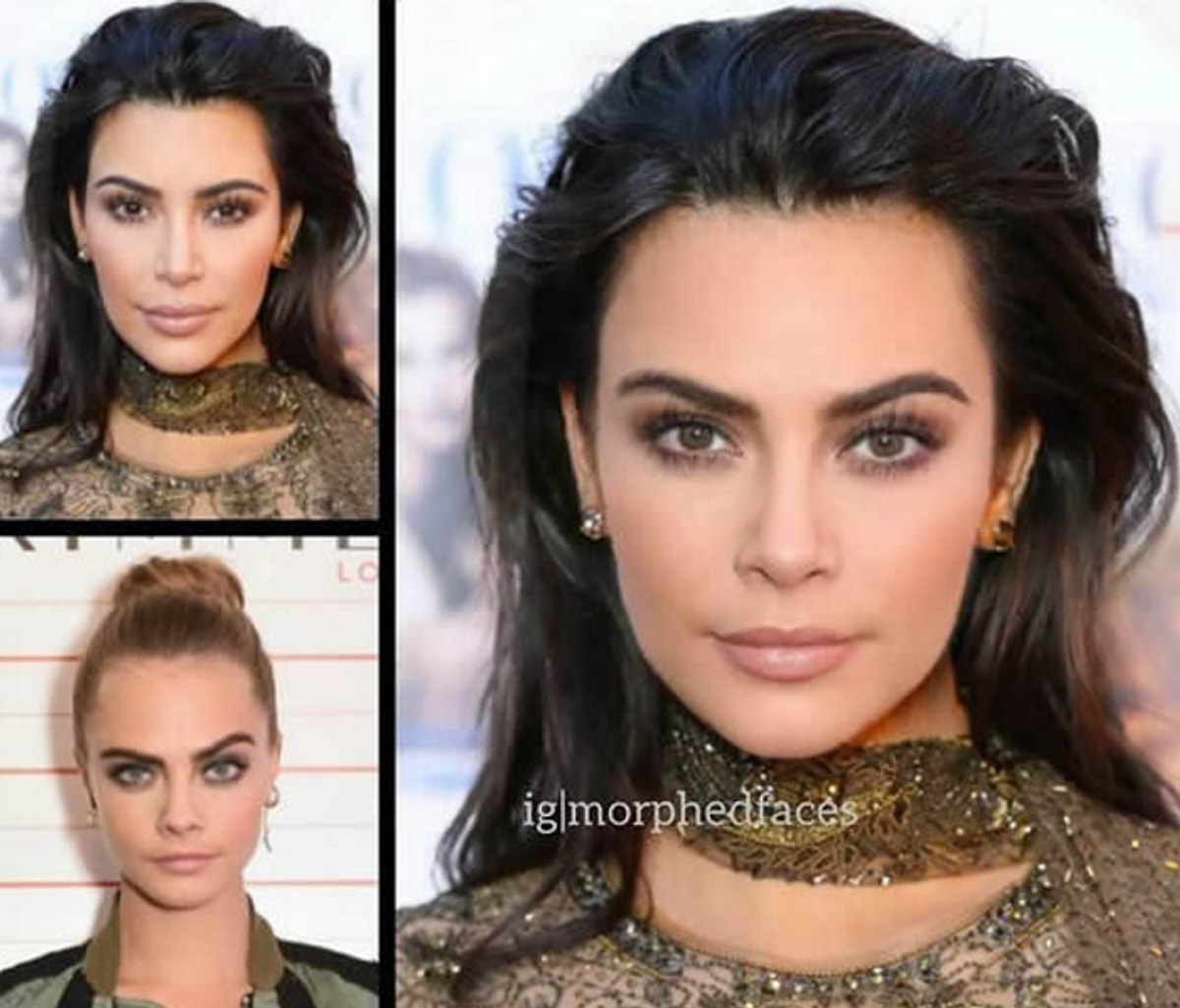 22 Hybrid Celebrities Who Still Look Great After A Face Morph! - Onedio