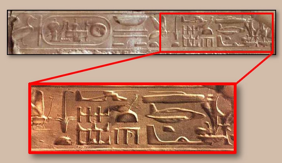 Hieroglyphs Of Helicopters And Submarines? Another Egyptian Mystery ...