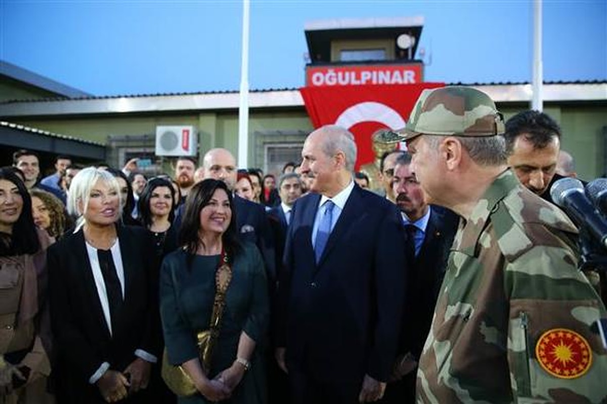 Erdoğan Üniforma Giydi: Selfie'ler ve Türküler Eşliğinde Sınır ...