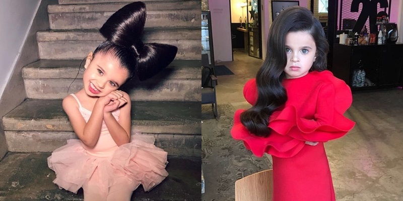 Muazzam Saçlarıyla Sosyal Medya Kullanıcılarını Büyüleyen 5 Yaşındaki ...