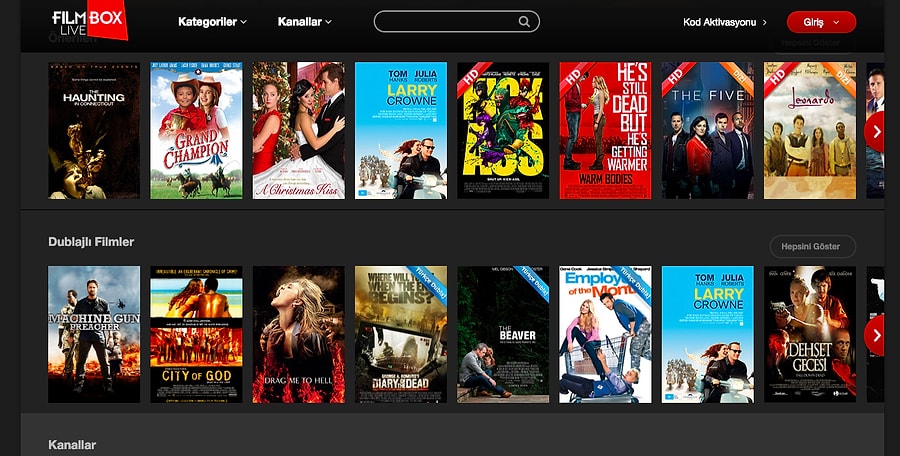 Online Film ve Dizi İzleyebileceğiniz Ücretli ve Ücretsiz Türkçe ...