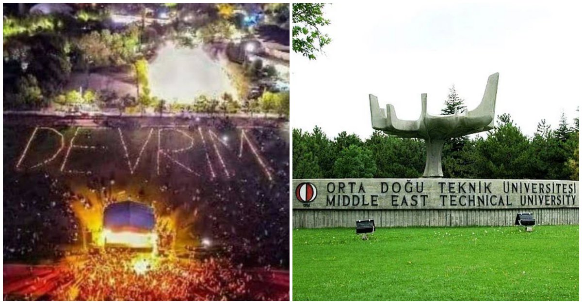 O Şenlik Yapılacak, Türkiye'ye Bahar Gelecek! ODTÜ'de Rektörlüğün ...