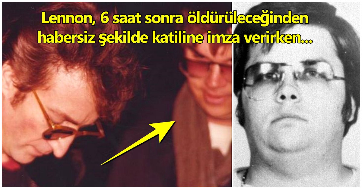 Öldürülmesinden Saatler Önce Bilmeden Katiline İmza Veren John Lennon ...