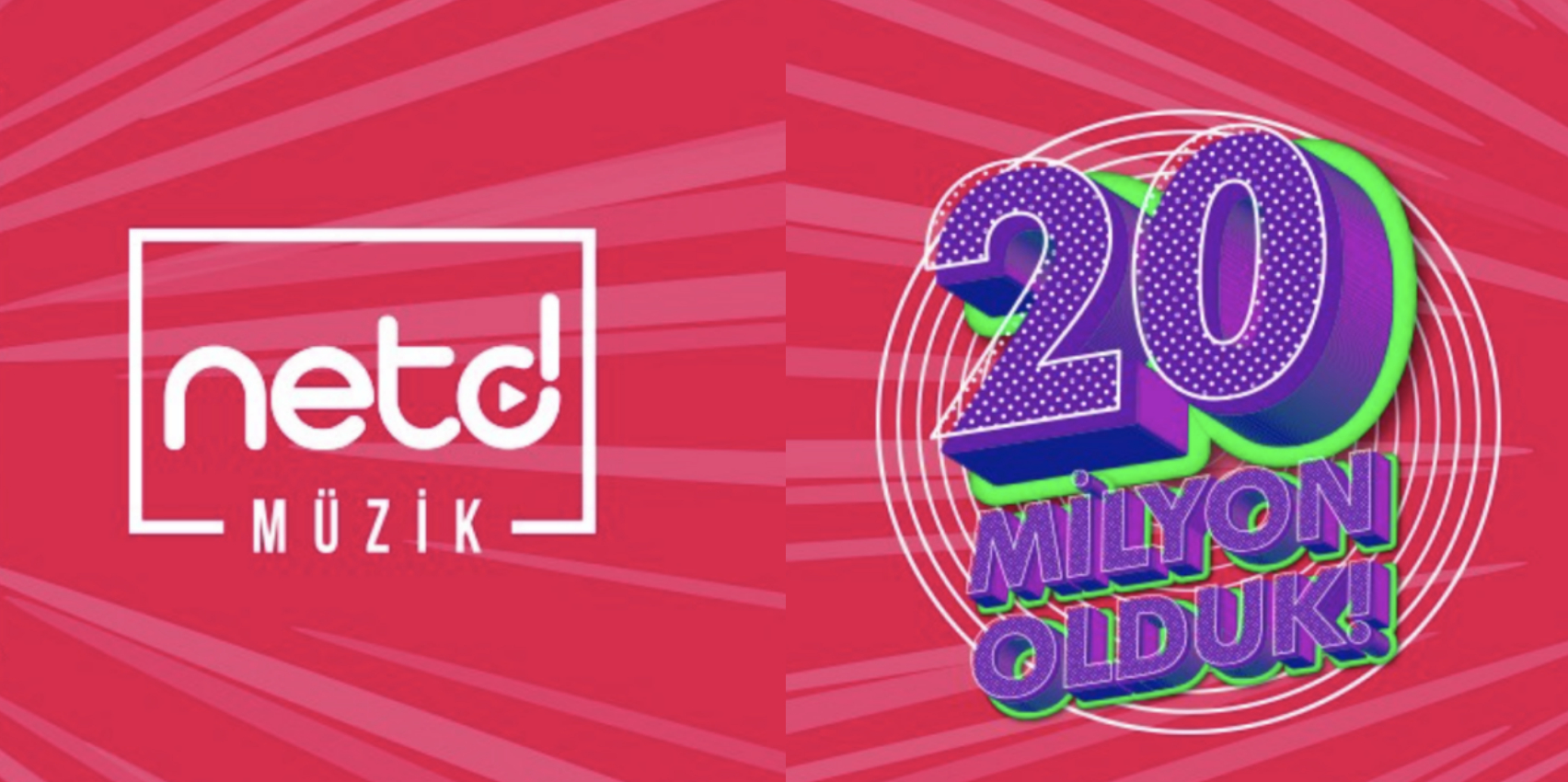 Netd Müzik YouTube Kanalı 20 Milyon Abone ile Türkiye'nin En Büyük ...