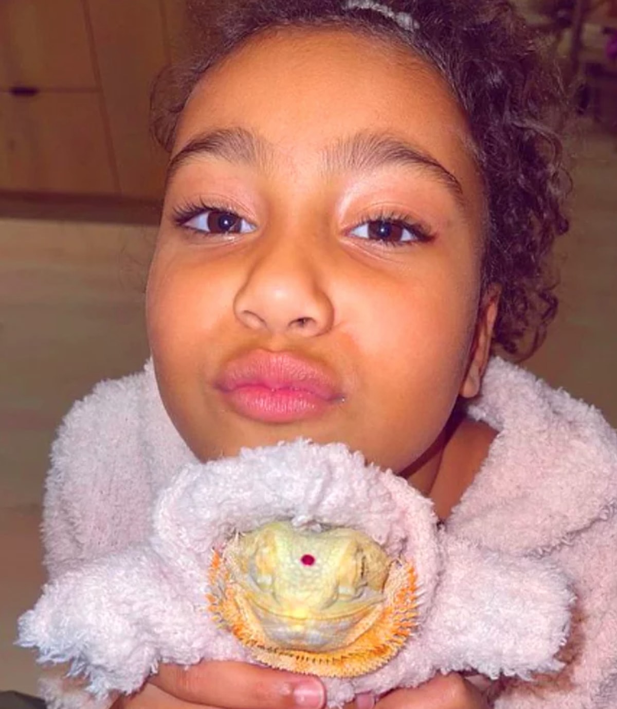 Olaysız Tek Günü Yok! Kim Kardashian Kızı North İçin Kaka Emojisi ...