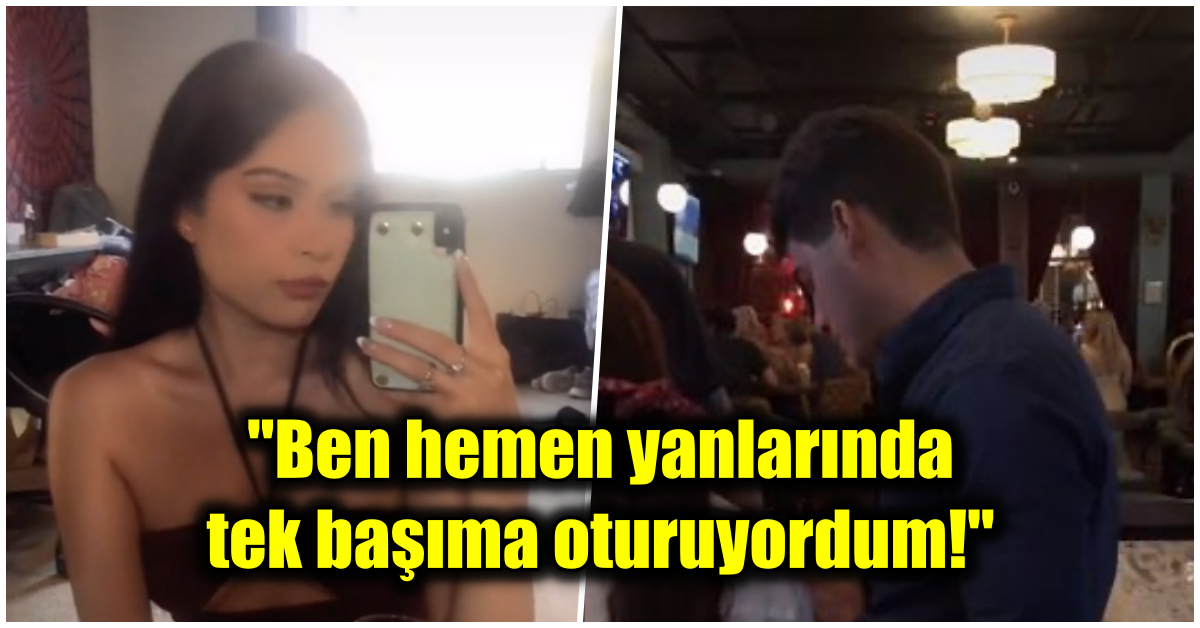Randevuya Çıktığı Adam Garsonla Flört Etmeye Başlayınca Dımdızlak Kalan ...