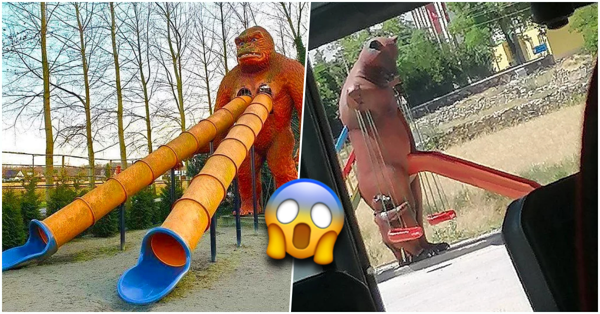 The Simplest Way To Ruin A Childhood: 19 Horrific Playgrounds Sworn to ...