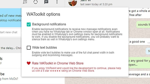Kullanmanız Gereken En İyi WhatsApp Uzantıları
