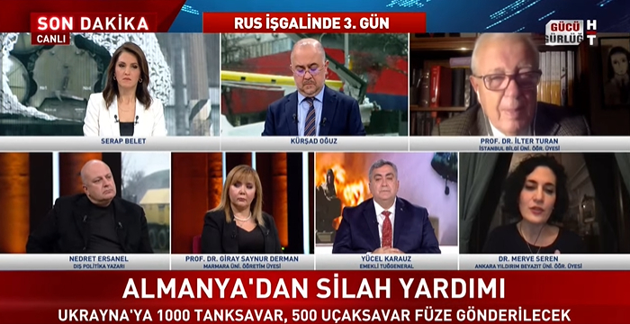 Habertürk Canlı Yayınında Sesi Açık Unutan Prof. İlter Turan, Dr. Merve ...