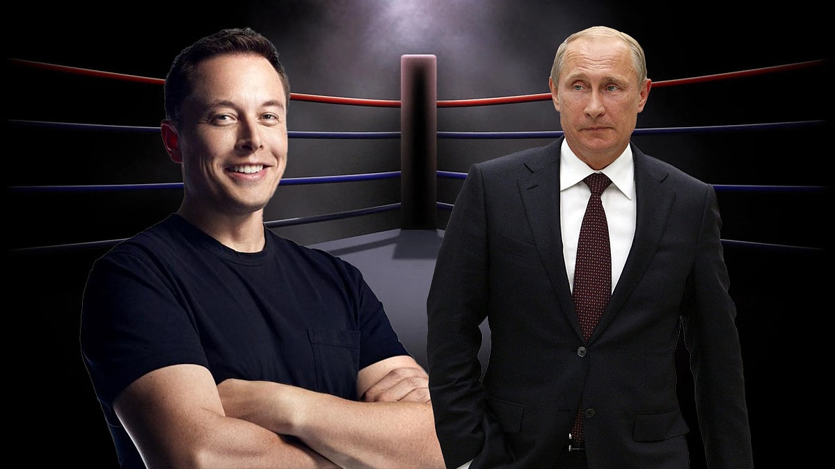Elon Musk Putin'e Sumoyla Meydan Okudu - Onedio