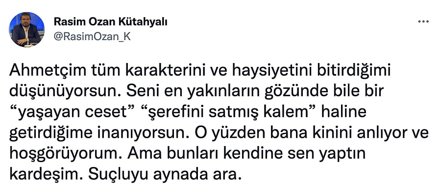 Rasim Ozan Kütahyalı ve Ahmet Hakan Tartışması - Onedio