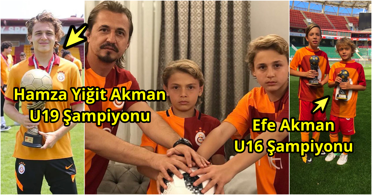 Ayhan Akman'ın Şampiyon Oğulları Hamza Yiğit Akman ve Efe Akman'ı ...