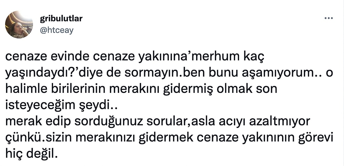 Yas Tutmak Yasak mı? Cenaze Sahibine Ağlamaması Gerektiğini Söyleyerek ...
