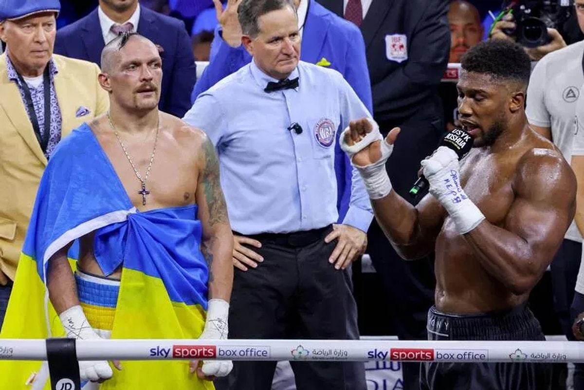 Tüm Dünyanın Beklediği Boks Maçı Sonuçlandı: Oleksandr Usyk Kemeri ...