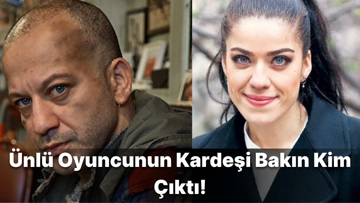 Çukur'un Aliço'su Rıza Kocaoğlu'nun Kardeşi de Meğer Ekranların Tanınan ...