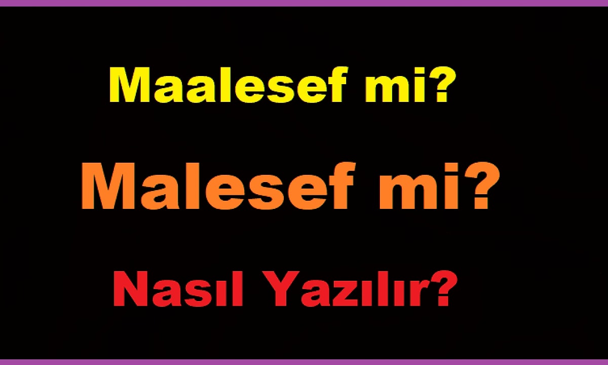 Türkçede En Sık Yapılan Yazım Yanlışları Nelerdir? - Onedio