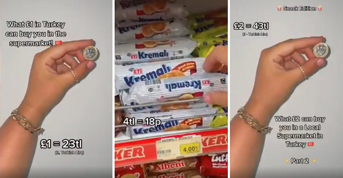 '1 Sterlin ile Türkiye'de Neler Alınır?' Videosu 10 Milyon İzlenmişti ...