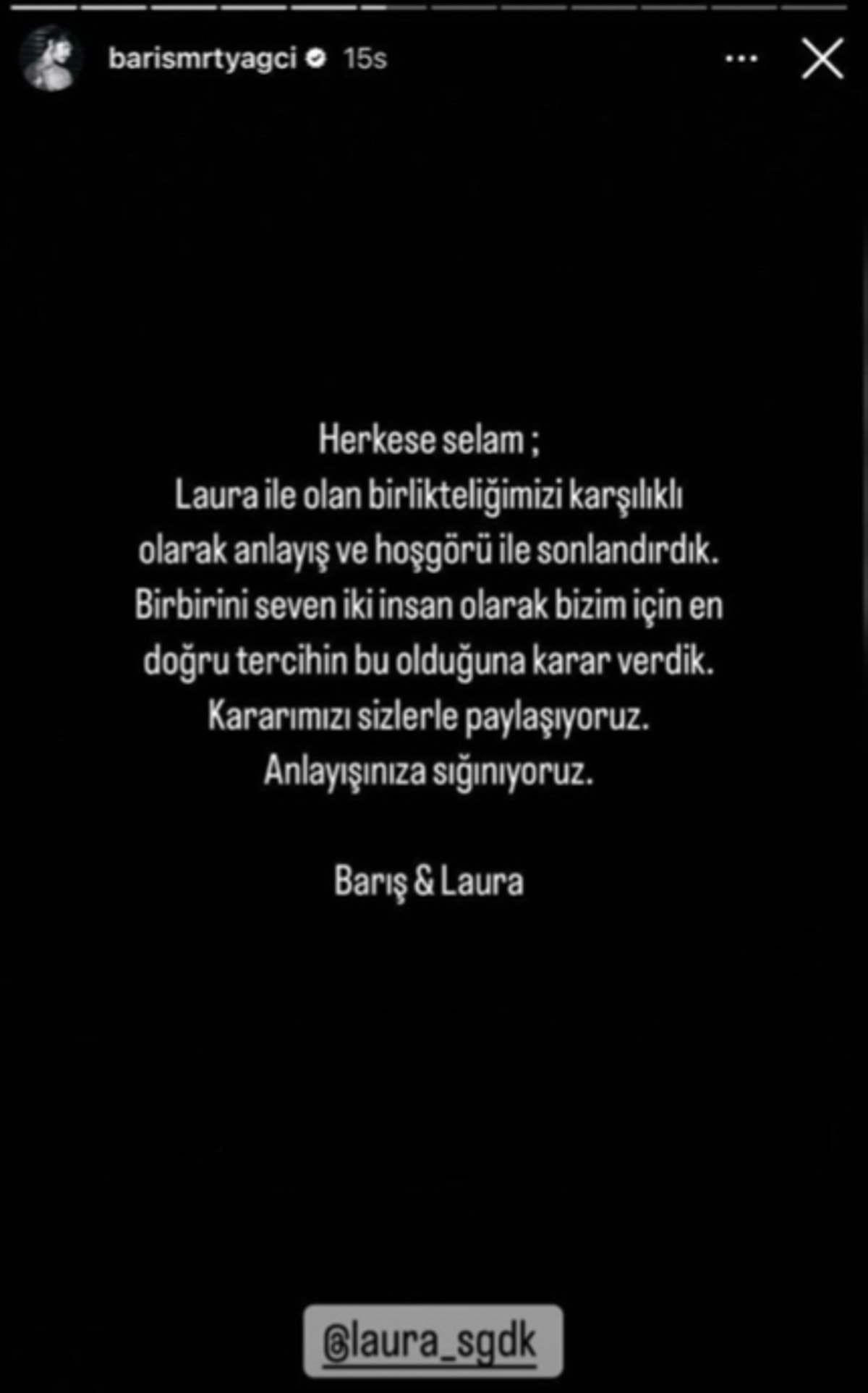 Barış Murat Yağcı ve Laura Celine Çifti Ayrıldı - Onedio