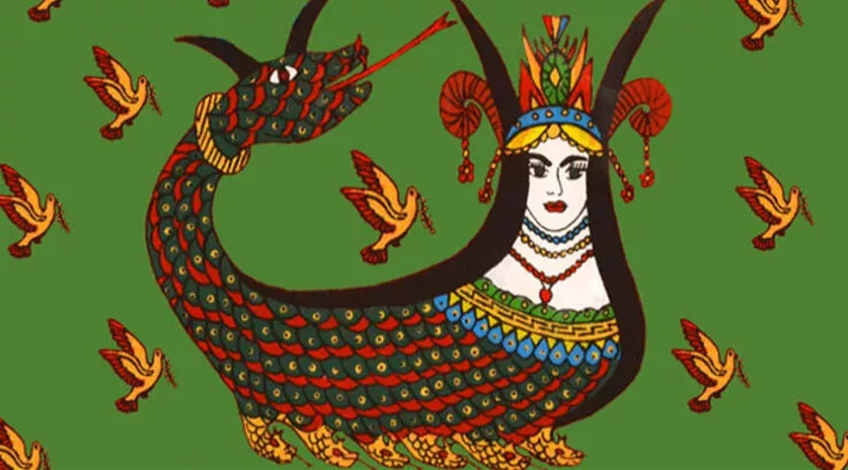 Yerin Yedi Kat Altında Yaşayan ve Yılanların Şahı Olan Anadolu ...