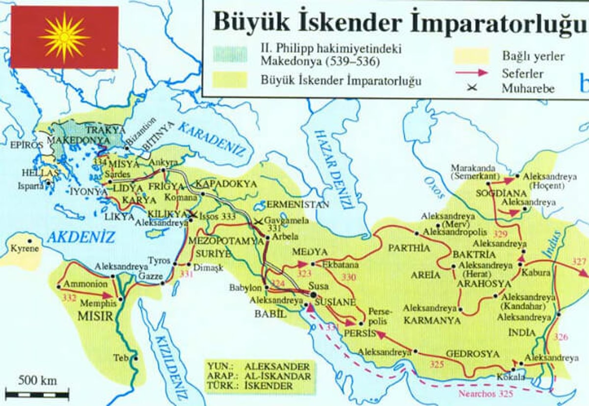 Bilinen Dünyanın Çoğunu Fethetmiş Büyük İskender'in Hayatına Dair ...