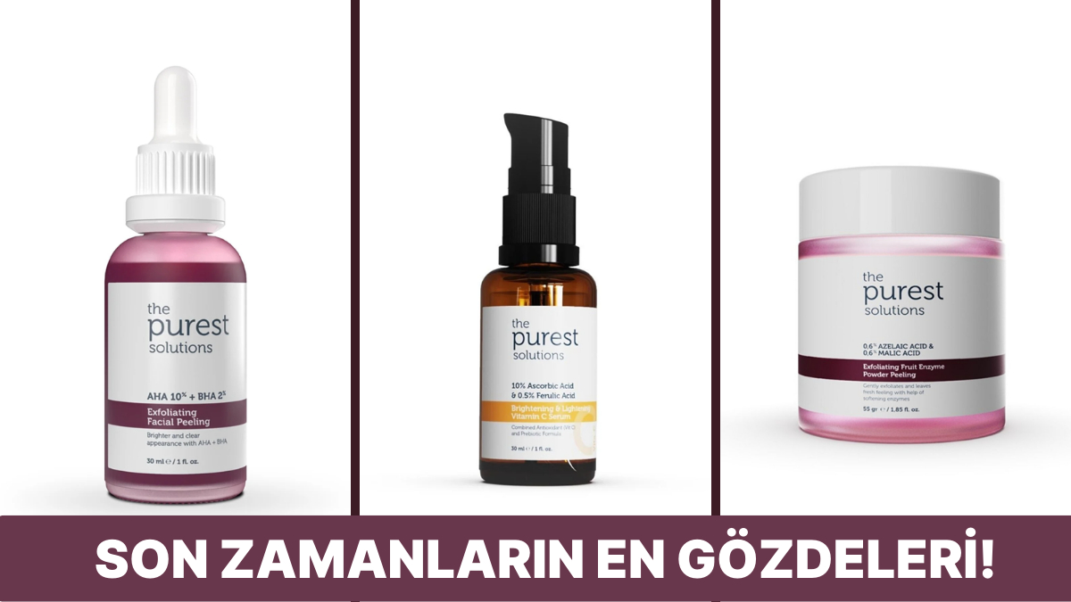 The Purest Solutions En Sevilen Ürünler - Onedio