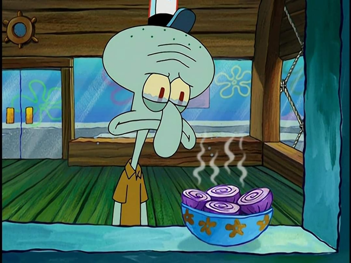 SüngerBob'un Ahtapotu Squidward'tan Mutluluk Dersi - Onedio