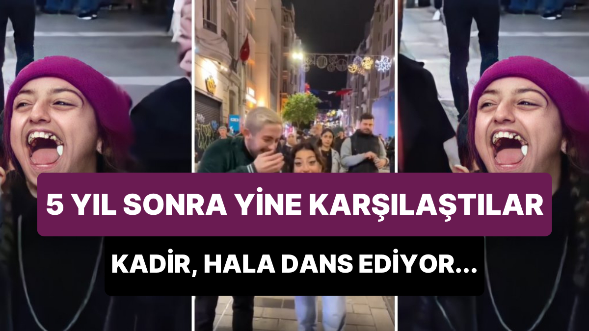 TikToker Kadir Can, Sokakta Yaptığı Dansa Sakız Çiğneyerek Kahkaha Atan ...