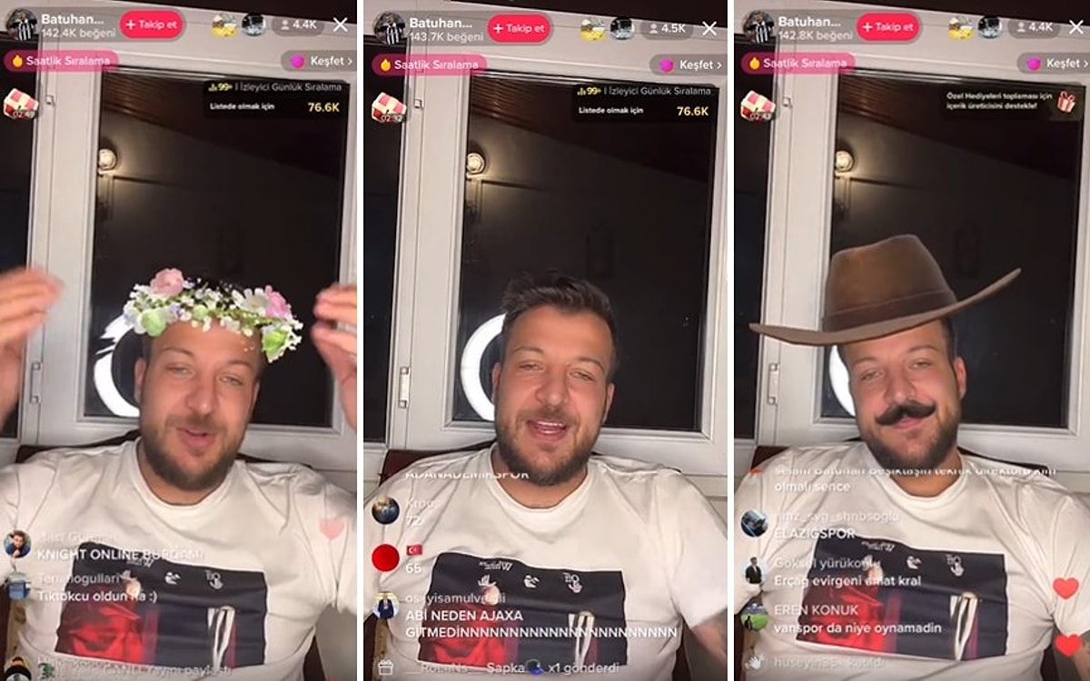 Batuhan Karadeniz, TikTok Canlı Yayınında Hediye İstedi: 'Bana Bunlarla ...