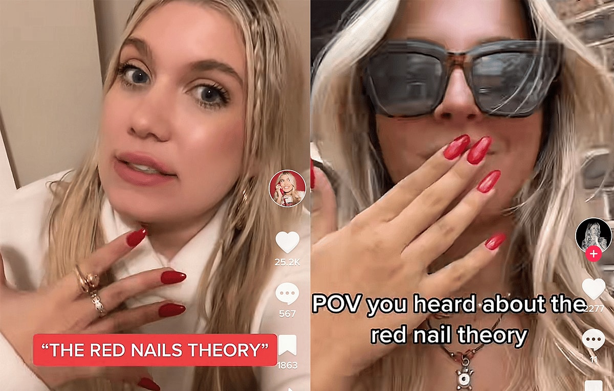 TikTok "Kırmızı Tırnak Teorisi" Nedir? - Onedio