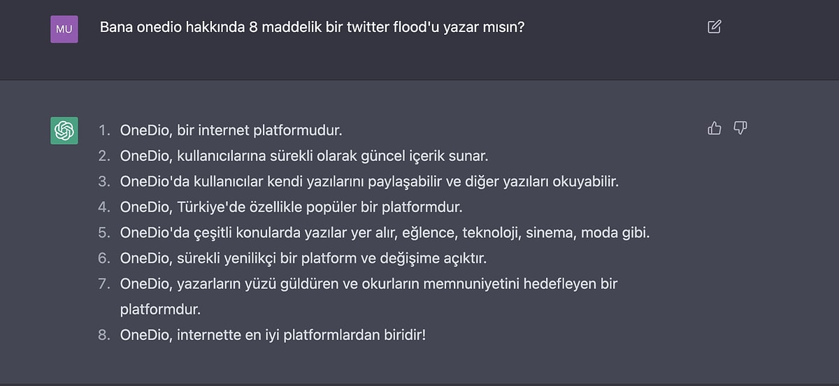 ChatGPT Nedir? Nasıl Kullanılır? - Onedio