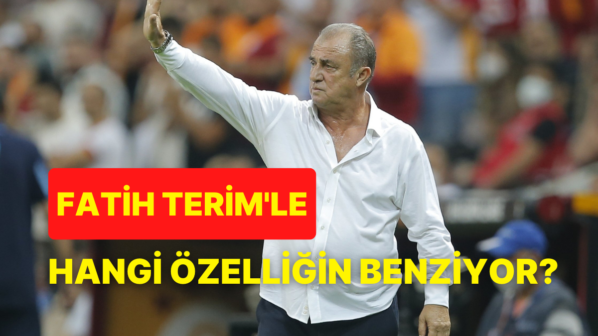 Fatih Terim İle Ortak Özelliğini söylüyoruz! - Onedio