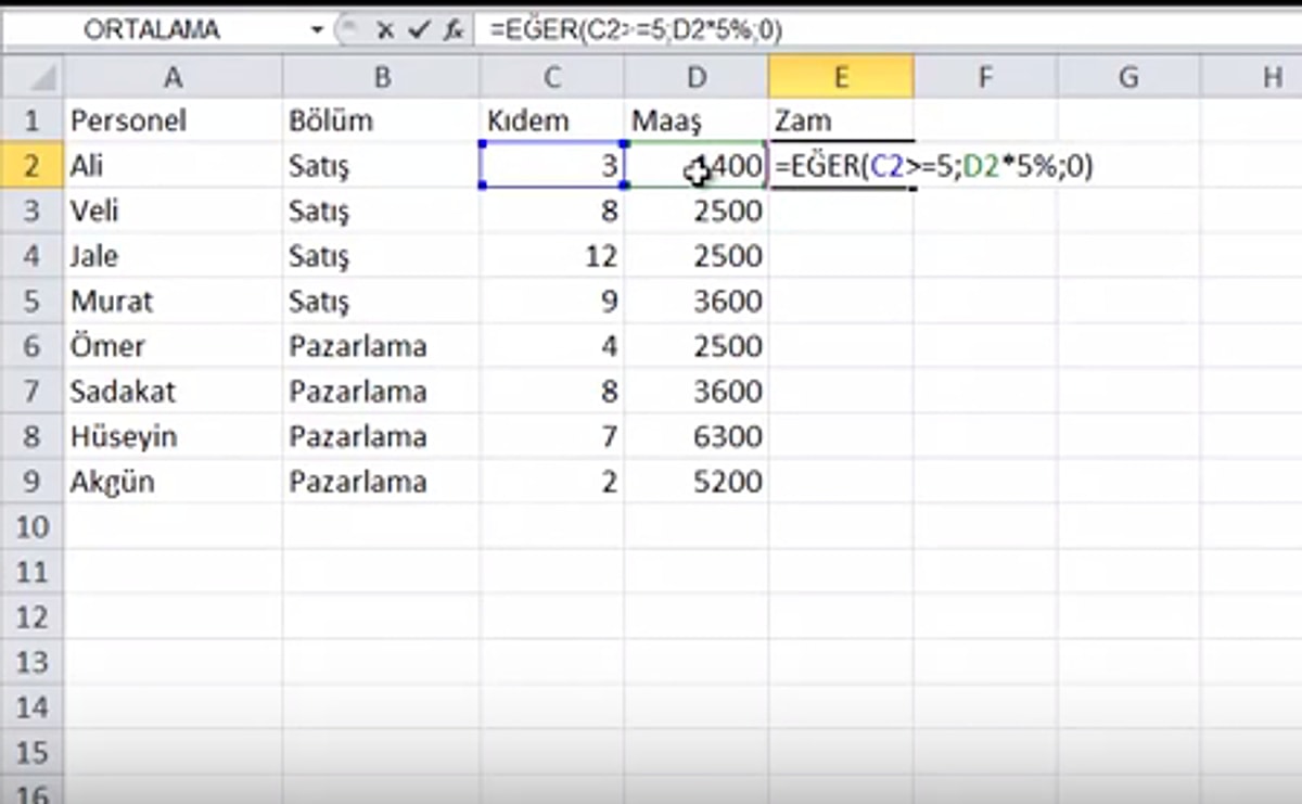 Excel Eğer Nasıl Kullanılır? - Onedio