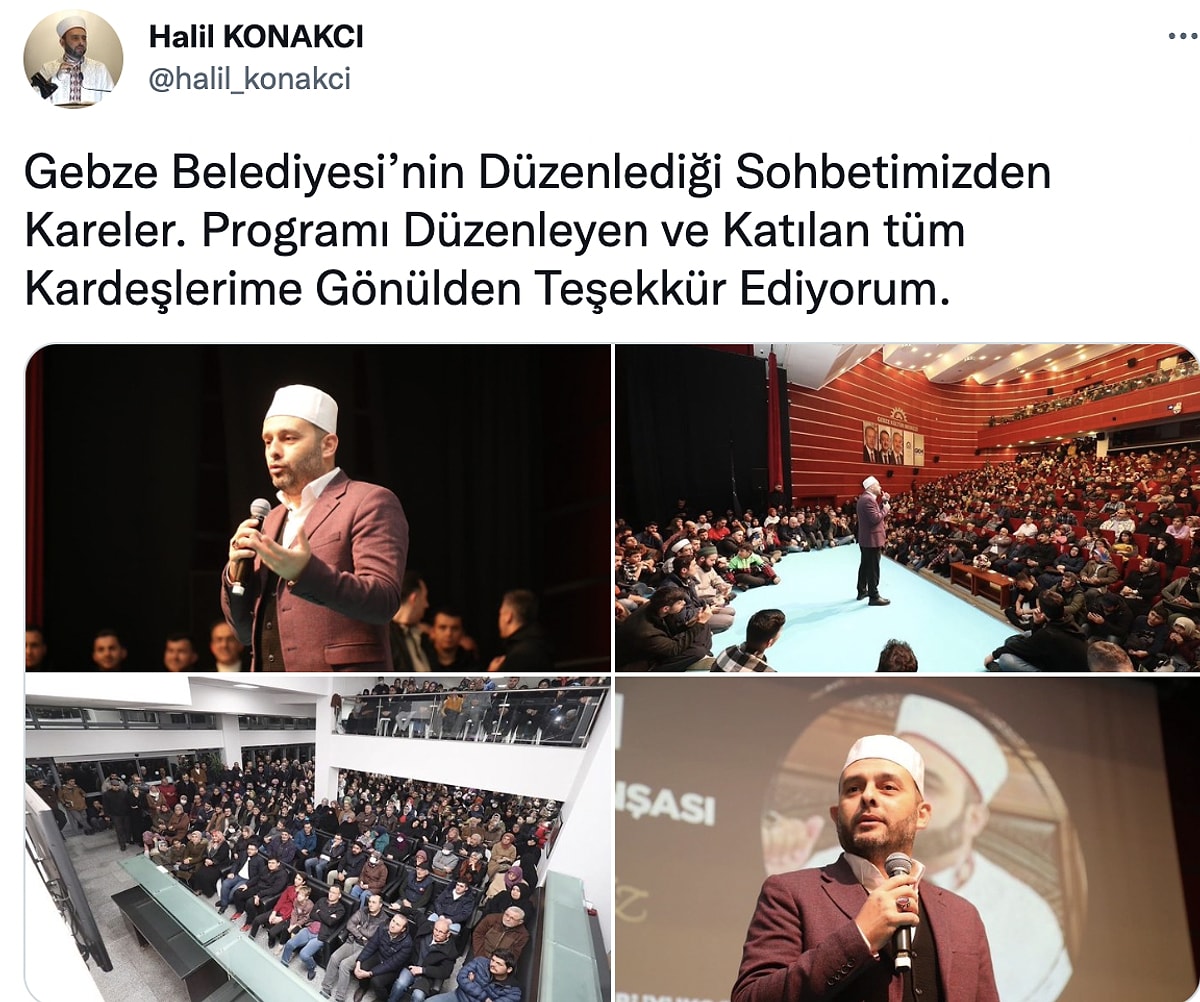 İmam Halil Konakçı'nın 11 Bin Liralık Fendi Marka Atkısı Tartışmalara ...
